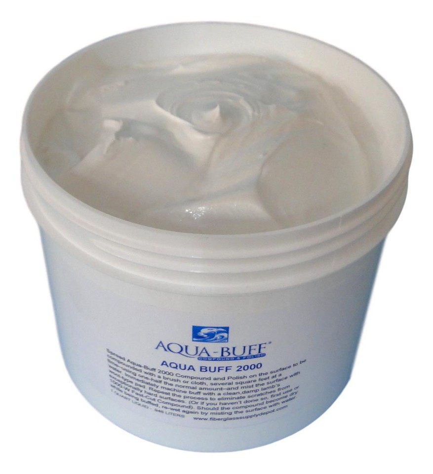 Aqua Buff 2000 Buffing Polishing Compound - 2 Gallon Pail | eBay