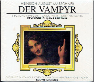DER VAMPYR - HENRICH AUGUST MARSCHNER - CD Set Opera - Neubold ...
