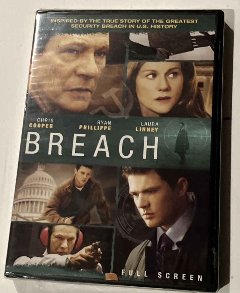Breach Full Screen Edition- DVD Chris Cooper-Ryan Philippe-Laura Linney ...