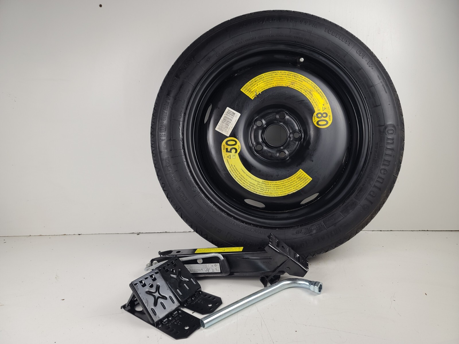 COMPACT SPARE TIRE 18'': 2020-2023 VOLKSWAGEN ID.4 WITH JACK TOOLS KIT ...