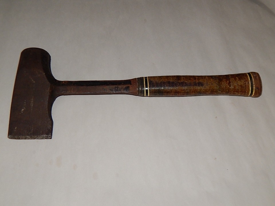 Vintage Estwing Fireside Friend hammer hatchet sledgehammer ax maul w leather h | eBay