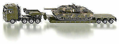 SIKU 1872 Heavy Haulage Military TRANSPORTER Truck With Leopard Tank 1 ...