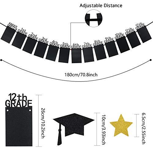 Black Graduation Photo Banner 2024 Graduation Picture Banner K-12 ...