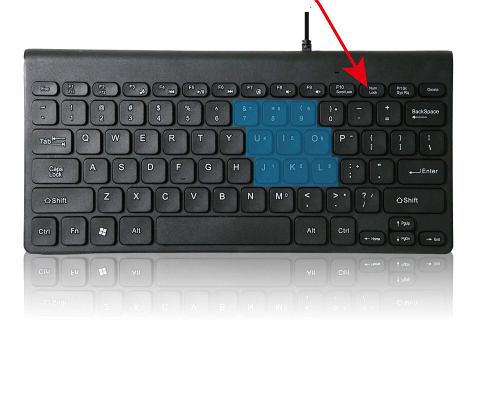 Super Slim Mini Wired Keyboard K908 USB Multimedia Waterproof Keypad ...