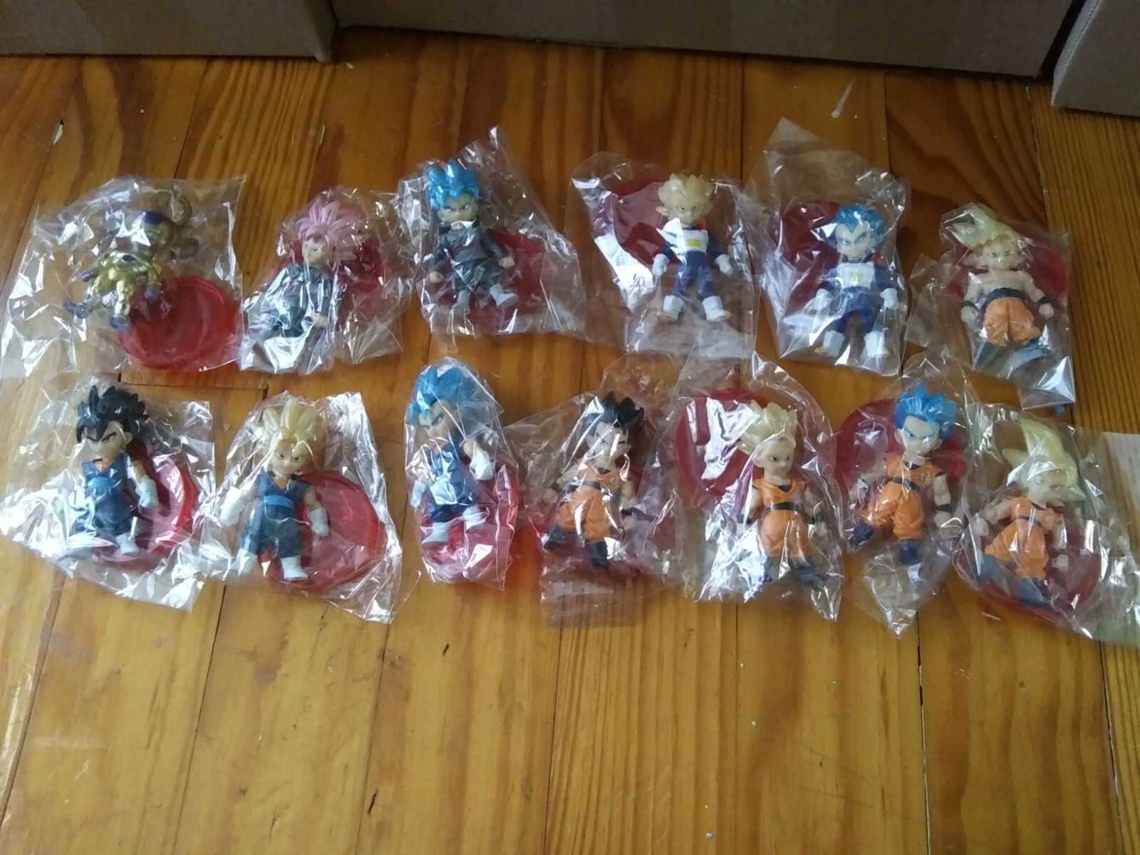 13 Piece Mini Dragon Ball Z Action Figures! Goku! Frieza! Vegeta! | eBay