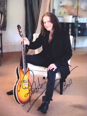 ROBBEN FORD Guitar legend RARE AMAZING IN PERSON SIGNED W/PROOF & COA ...