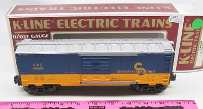 K-line K-640802 Chesapeake & Ohio classic boxcar | eBay