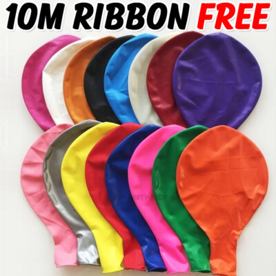 5 X 18 Inch Large Giant Round Latex Big Balloons Wedding Party Balloons ...