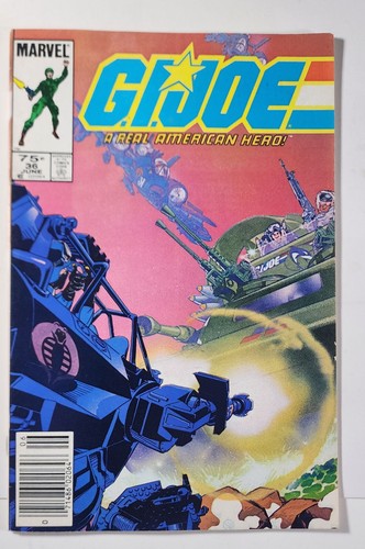 GI Joe #36 Low High Grade Newsstand MARVEL Comics 1985 | eBay