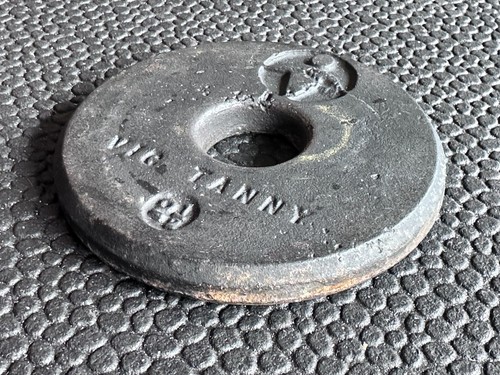 Vic Tanny 2 1/2 LB 2.5lb Vintage Weight Plate | eBay