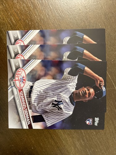 3 Card Lot Of 2017 Topps Update Domingo German Rookie Cards #US2, Mr ...