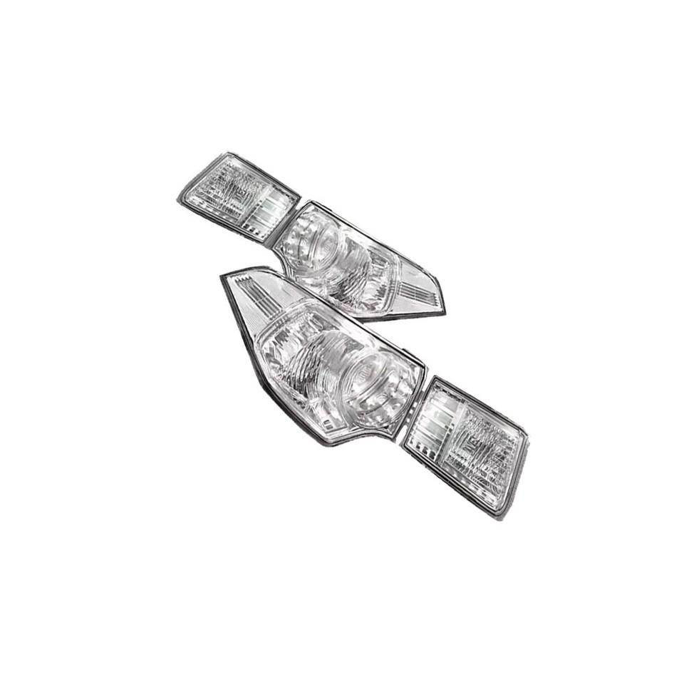 4pc Crystal Clear Lens Brake Tail Light Turn Signal Cover For TSX CU2 ...