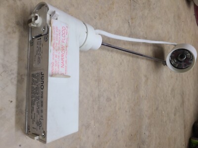 White Juno Trac-Master Lighting White 24in Adjustable Height 120V | eBay