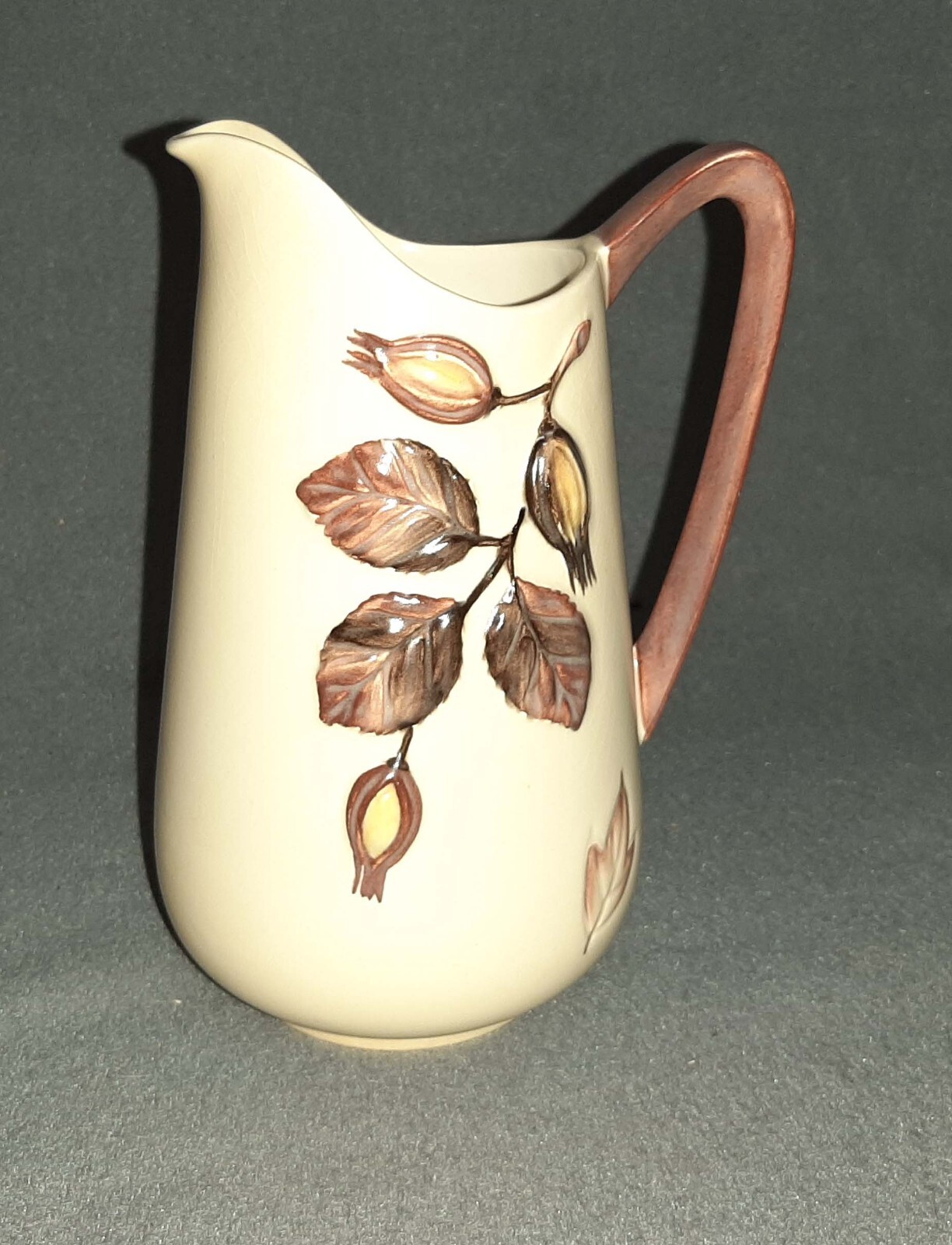 Carlton Ware England - Hazelnut & Autumn Leaves - Water Pitcher - 7 1/8 ...