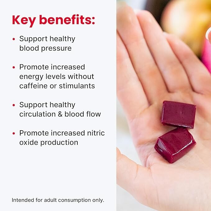 **Awesome! ** Human Super Beets Heart Chews, Soft Chews, Grape Seed ...