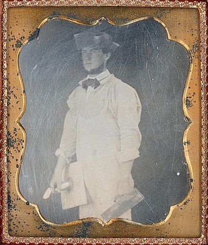 Occupational Plasterer Tools Apron Work Shirt Hat 1/6 Plate ...