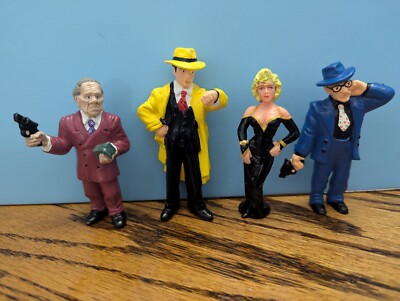 Dick Tracy, Breathless Mahoney, Pruneface 4” Vintage(1990) Lot | eBay