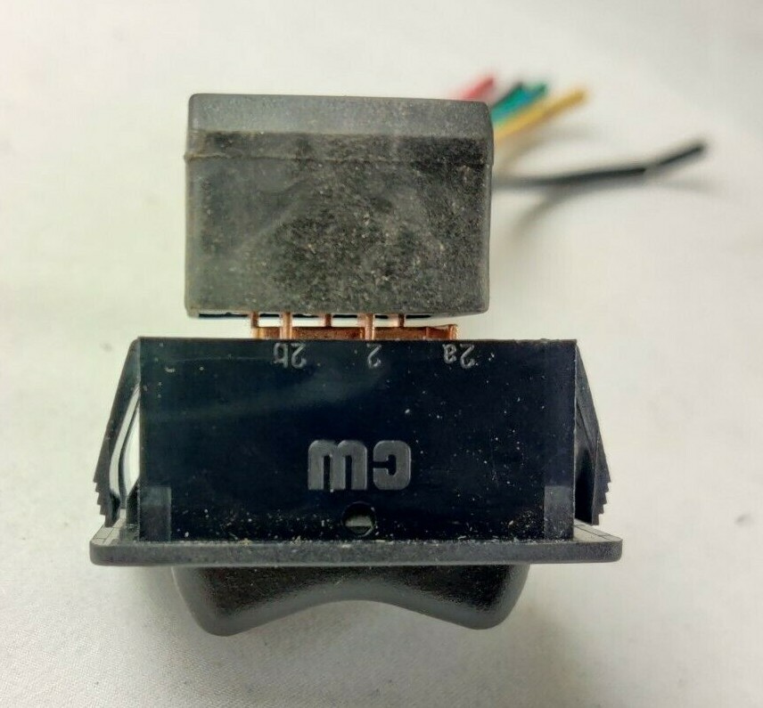 JR Products RV Slide Out Room Switch In Out Rocker Black 5 Wire ...