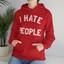 Retro I Hate People Graphic Hoodie, Sizes S-5XL | eBay