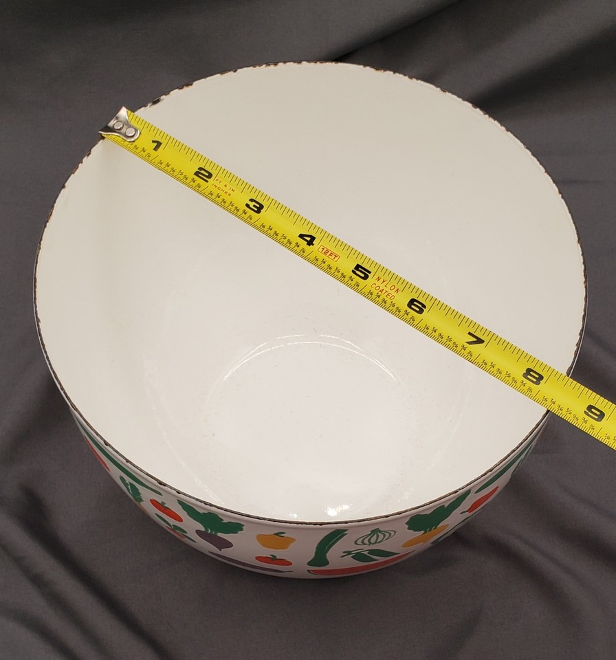 Kaj Franck Finel Arabia Finland Enamelware Vegetable Fruit Bowl | eBay