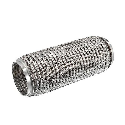 Car Exhaust Flexible Pipe, 76x254mm 2.99"x10" Exhaust Flex Connector ...