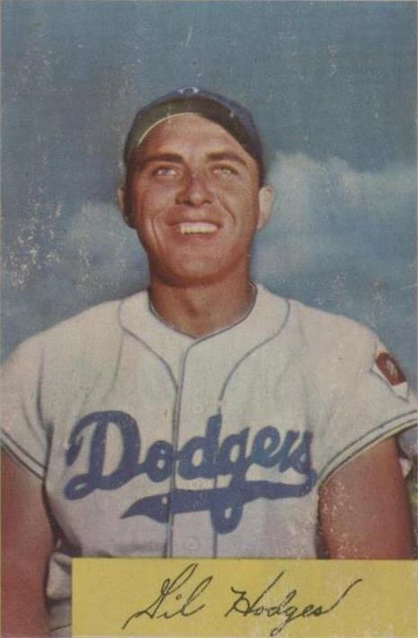 1954 Bowman - Gil Hodges #138 Field Avg is .993 & .991 for sale online ...