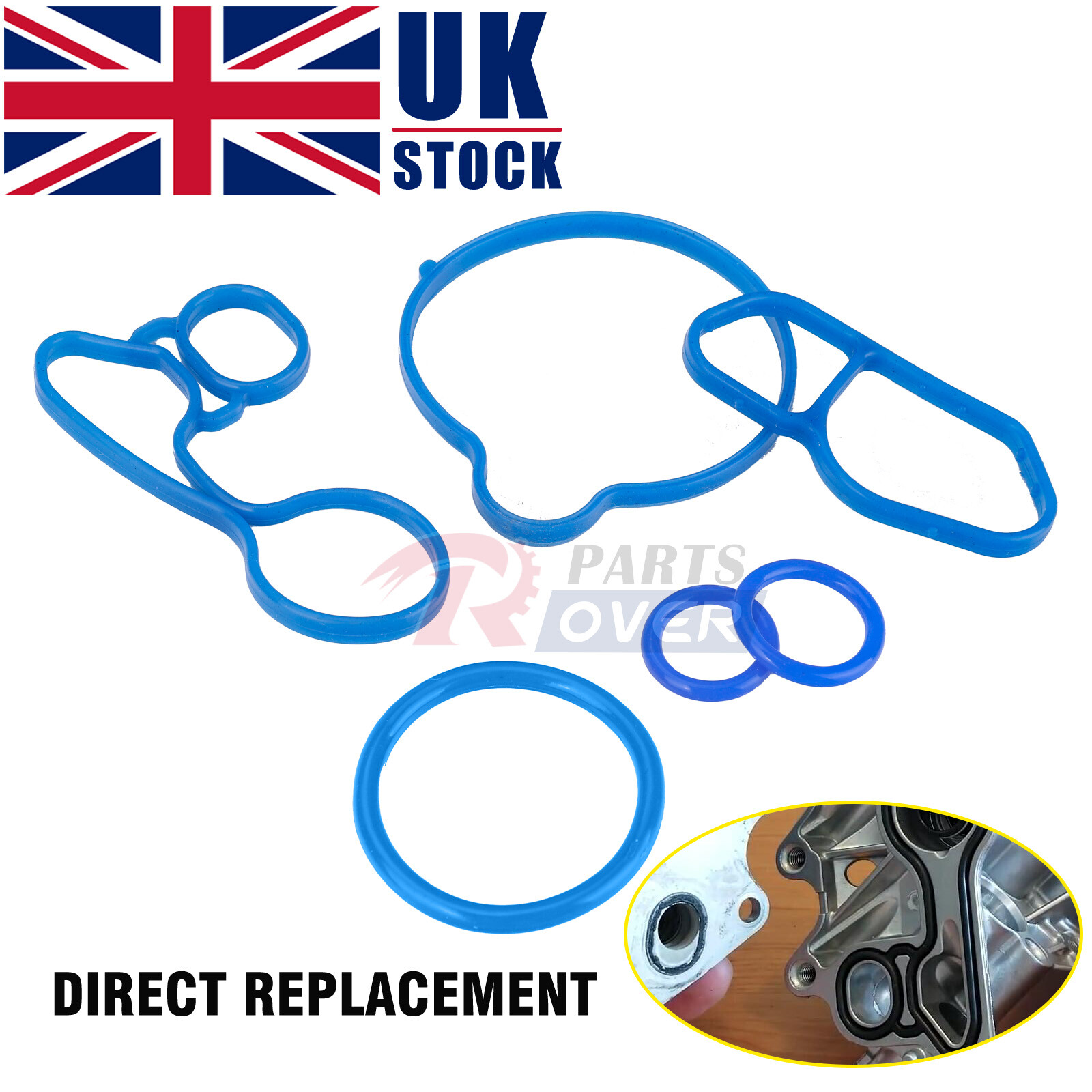 Oil Cooler Gaskets Kit For Vauxhall Adam Corsa Insignia Meriva Opel ...