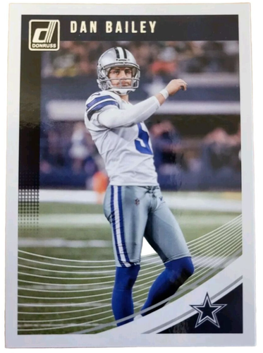 2018 Donruss Football Card #81 Dan Bailey NFL Dallas Cowboys (C1 | eBay