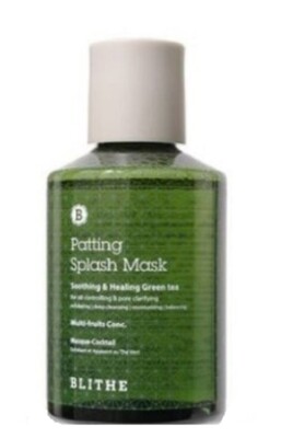 Blithe Patting splash mask soothing healing green tea 150ml moist make ...