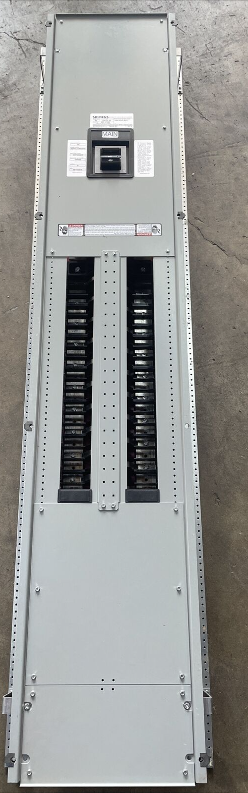 Siemens P22N42JD400FTS Panelboard Interior W/Main 400A 1P PHASE MCB | eBay