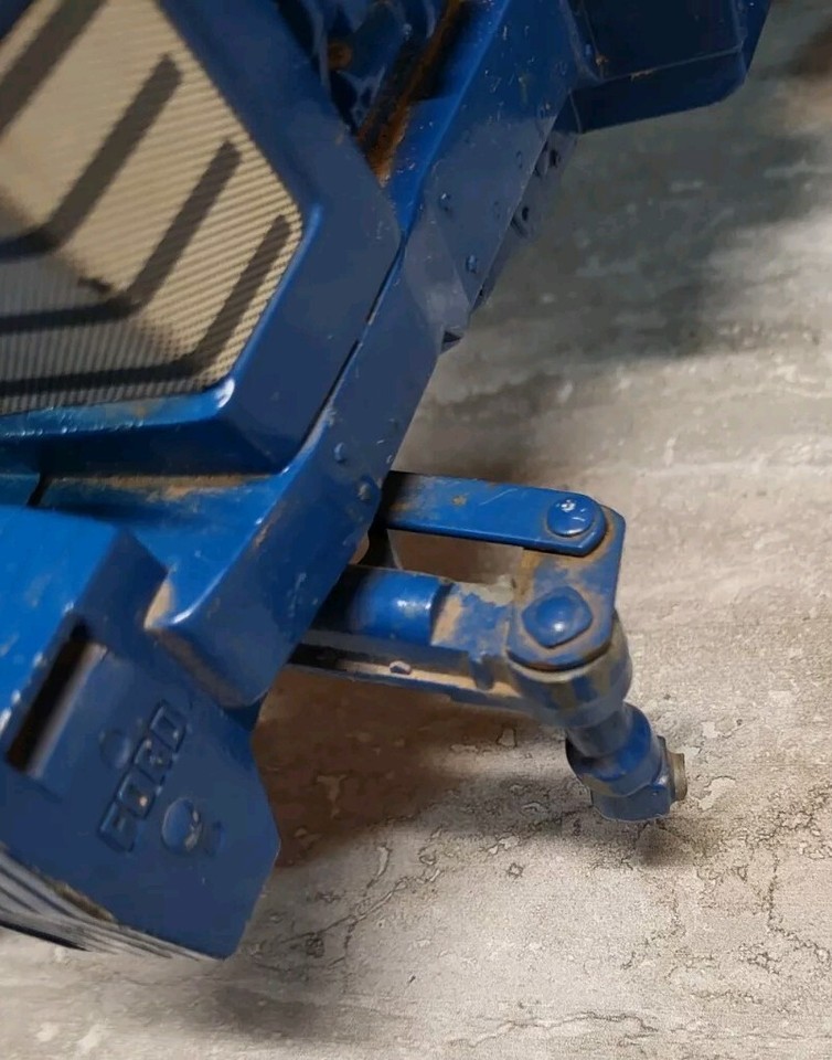 Vintage 1960s Large 13" Long 1:12 Ertl Ford Farm Tractor TW15 , Missing ...