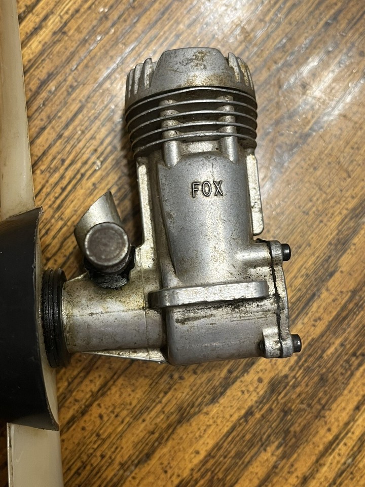 Vintage Fox RC Airplane Engine With Propeller Turns Over Well | eBay