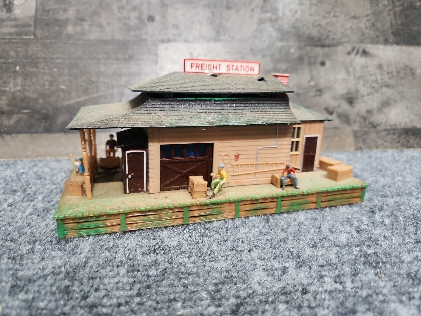 Tyco HO Scale Freight Station Building #906 Model Train Building | eBay