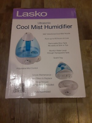 Lasko LKO-UH200 Ultrasonic 360 Degree 95 Ounce Capacity Cool Mist ...