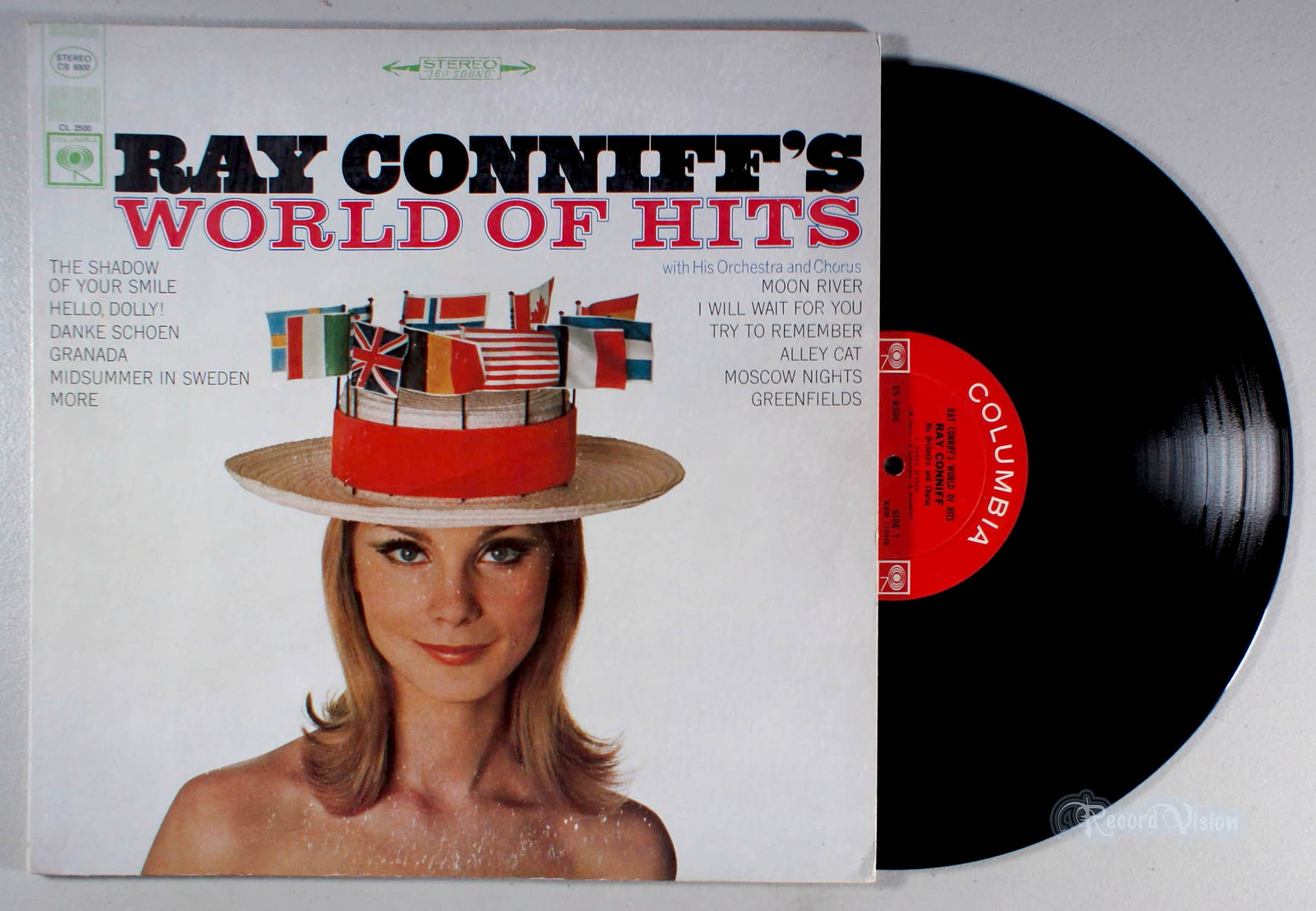 Ray Conniff - World of Hits (1966) Vinyl LP • Hello Dolly, Moon River ...