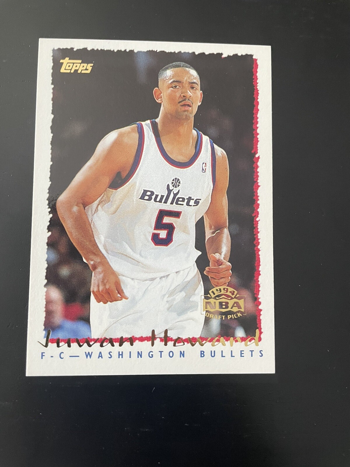 JUWAN HOWARD 1994 Topps #393 RC Washington Bullets Rookie Card (Follow ...