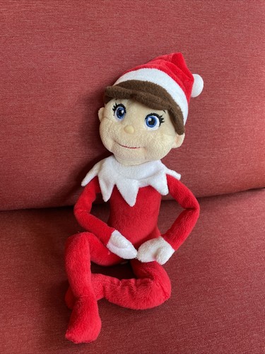 Elf Plush Doll Soft Toy Brown hair Blue Eyes Boy 14” | eBay