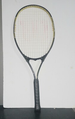 Wilson Fusion XL Stop Shock V Matrix Tennis Racquet L4 4 1/4 | eBay