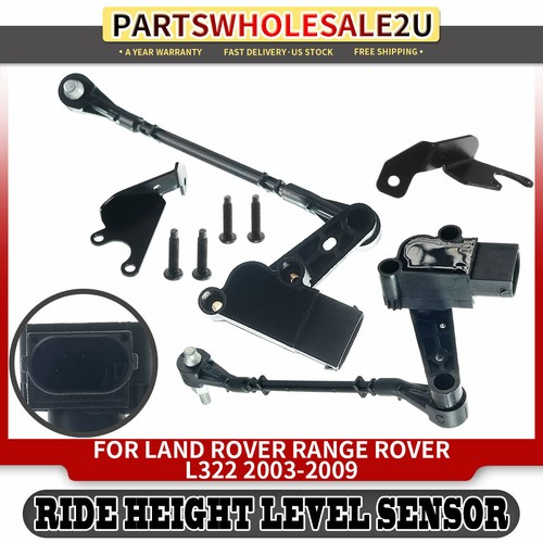 Front LH & RH Ride Height Level Sensor for Land Rover L322 Range Rover ...