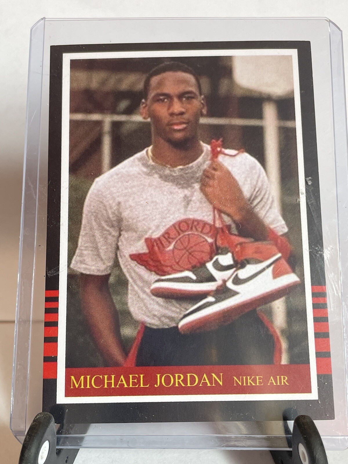 Michael Jordan 1984 rare Star HSN Chicago Bulls Rookie RC air force 1 ...
