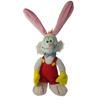 Roger Rabbit Disneyland WDW 1987 Plush Stuffed Animal 18" Standing Vtg ...