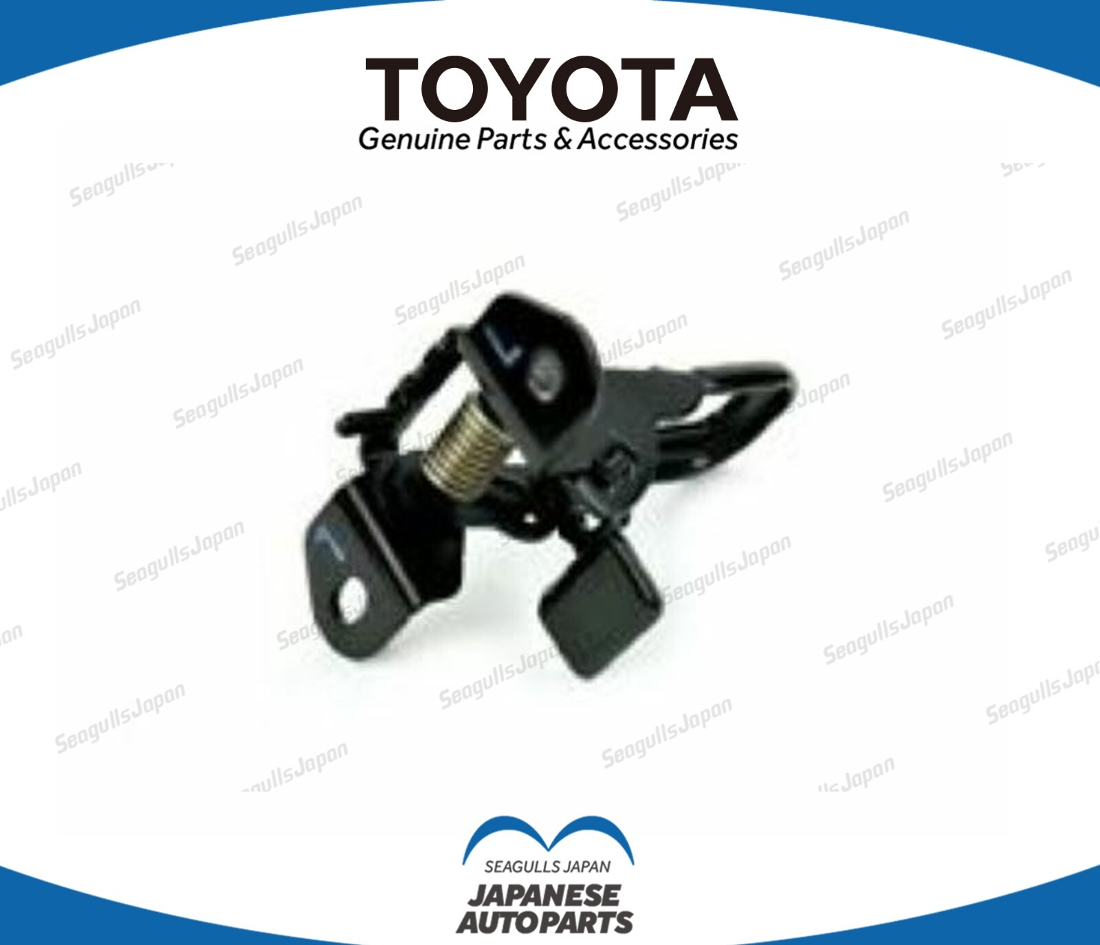 Genuine Hood Auxiliary Safety Catch Hook Assy 53550-47011 F/S Toyota | eBay