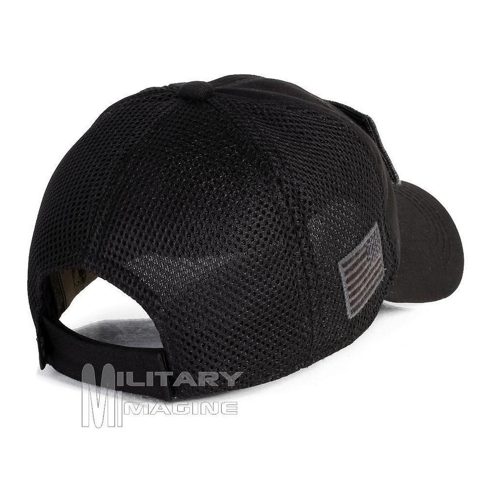 Tactical Operator Military cap USA American Flag hat Detachable Patch ...
