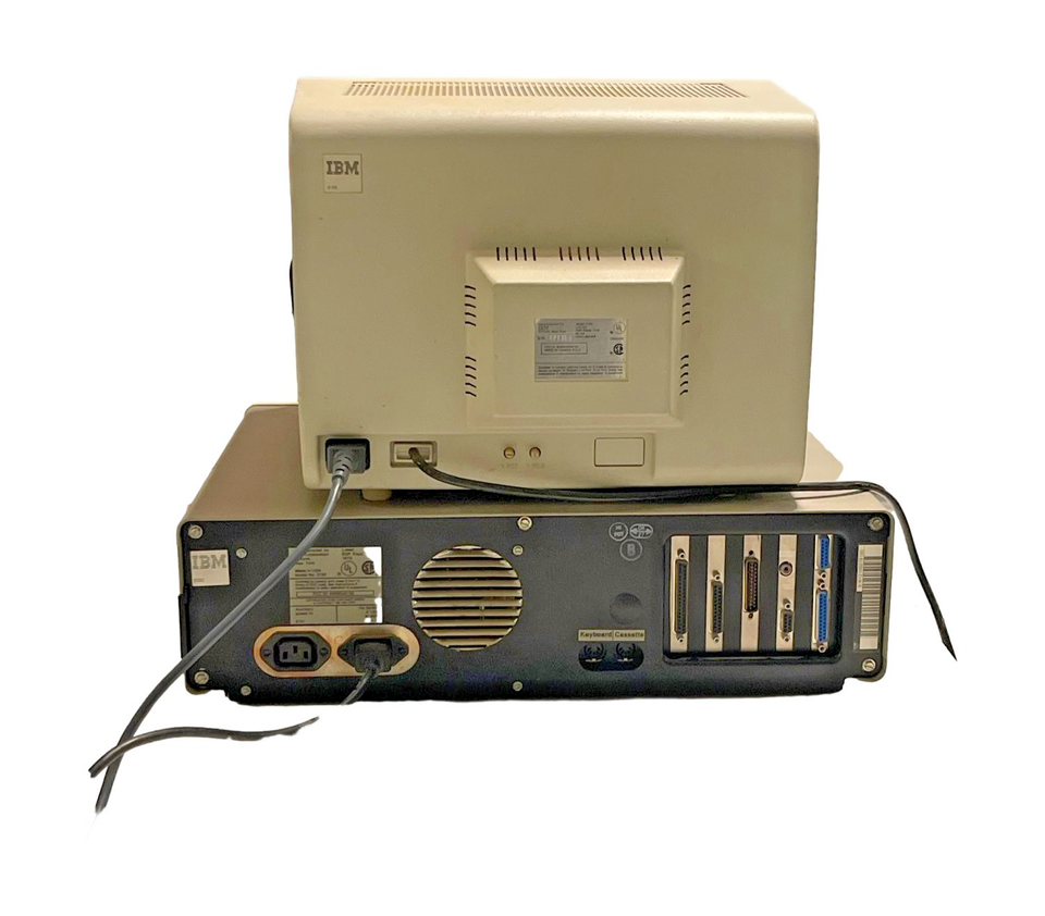 IBM PC XT 5150 Desktop *LOADED* with Expansion Cards, Monitor ...