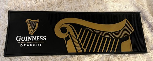 Guinness Bar Runner Thick Rubber Man Cave Home Bar Pub Shed | eBay UK