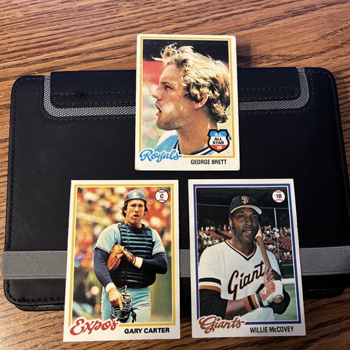 1978 Topps George Brett, Gary Carter and Willie McCovey (3) card lot | eBay