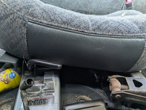 SEAT 2000 GMC Sonoma Chevy S10 FRONT 60/40 BENCH SEAT Gray Cloth Manual ...