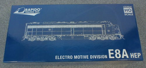 RAPIDO HO Scale EMD E9A With HEP Illinois Central #101 Grey/Black Scheme 28817-2 | eBay