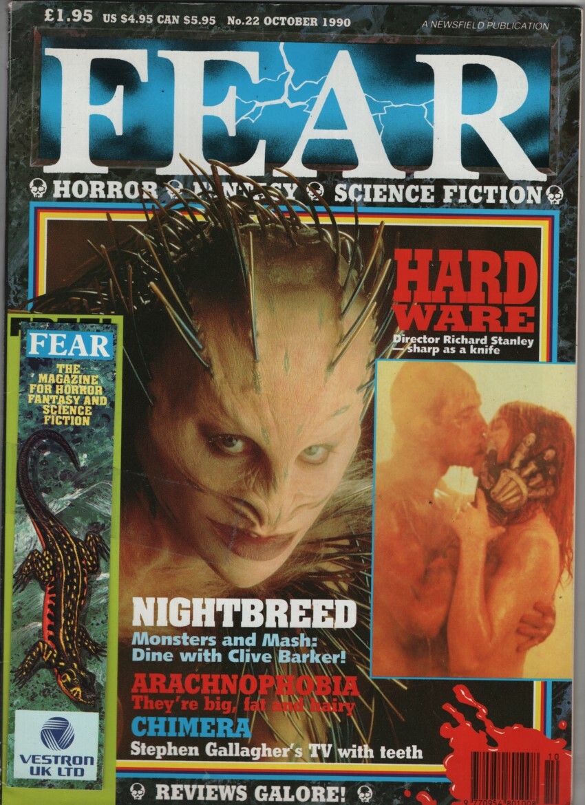 Fear Mag Nightbreed & Arachnophobia October 1990 080720nonr | eBay