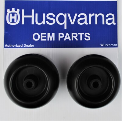 2 pack of Genuine OEM Husqvarna 532133957 Scalp Wheels | eBay